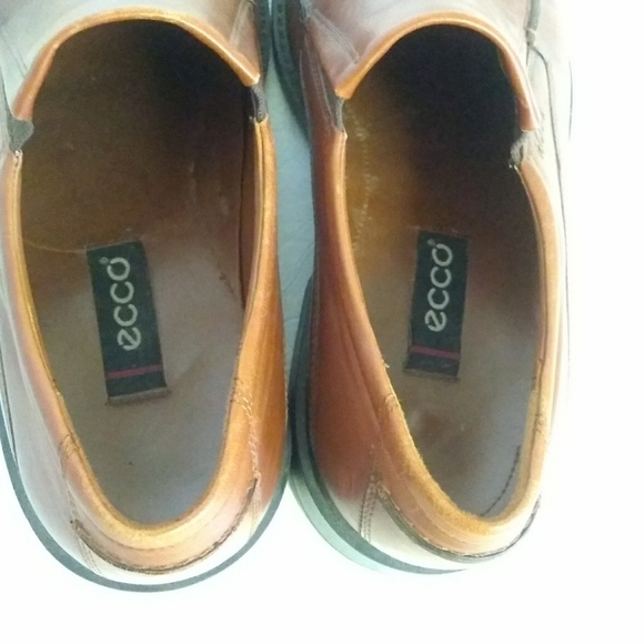 Ecco | Shoes | Ecco Brown Leather Mens Shoes | Poshmark
